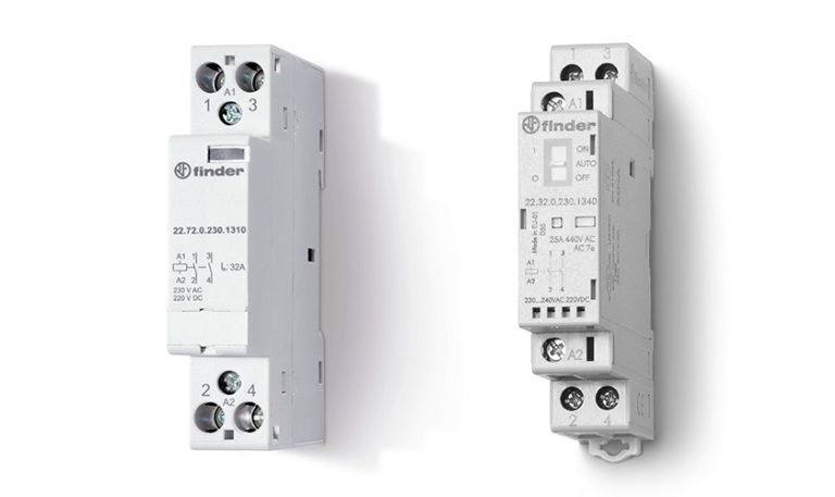 Finder: contactores modulares - CEF Almacén Material Eléctrico en España
